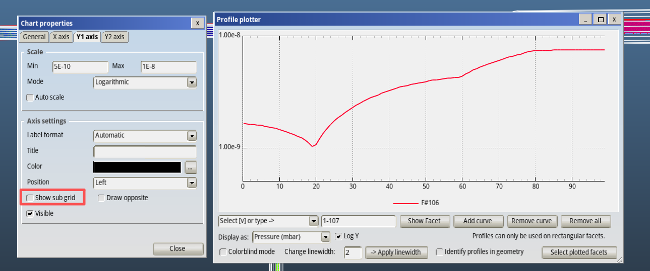 Use molflow 2.11.1 benchmarking :base pressure higher than Paper ...